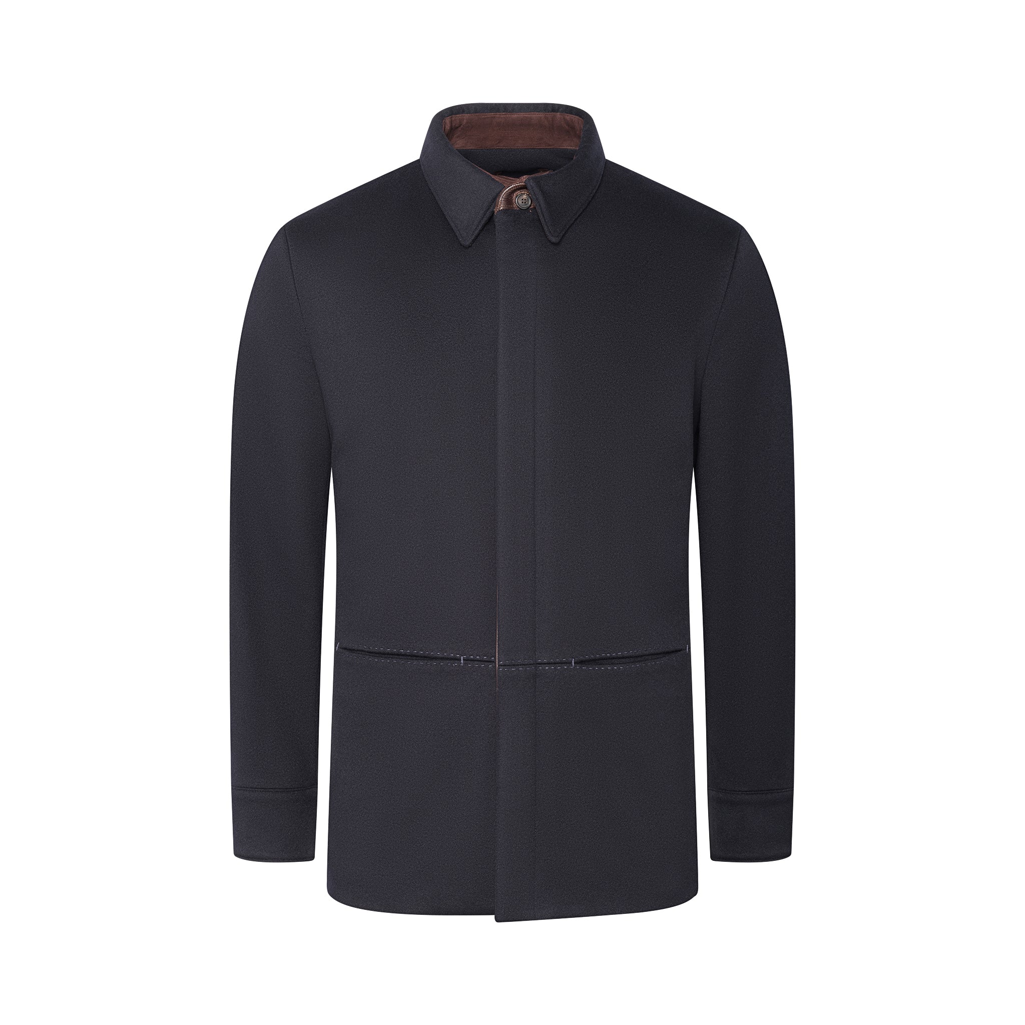 Navy Cashmere Techin Jacket – Richard Gelding
